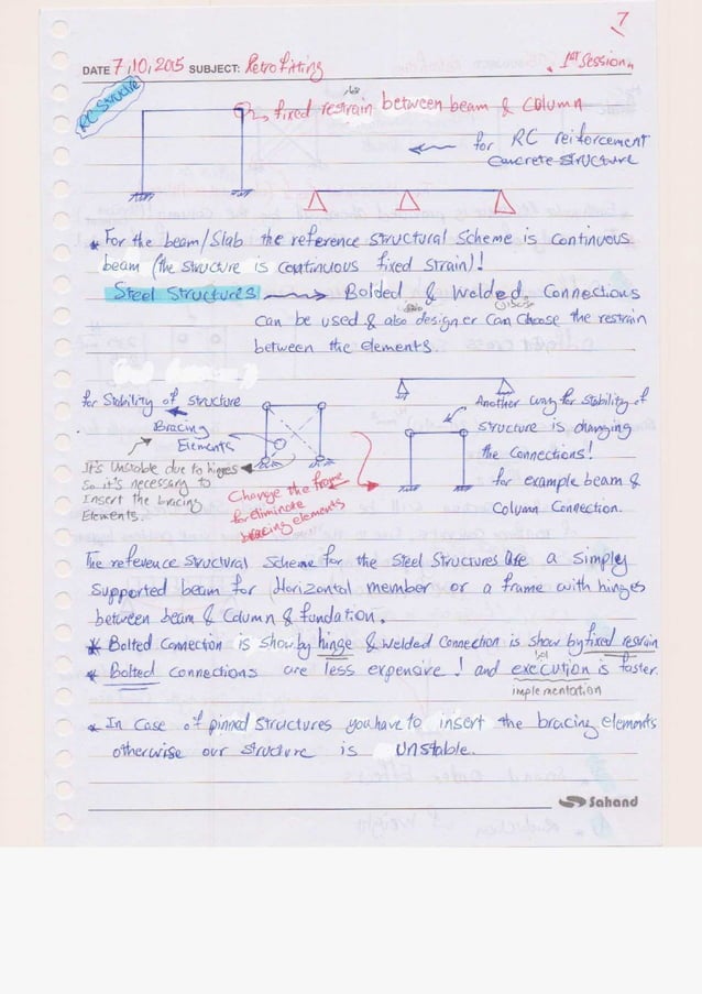 Retrofitting Design Of Structures Subjected To Seismic Load Lecture