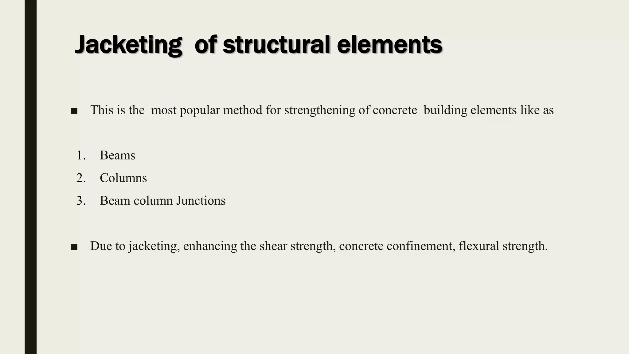 Retrofitting of concrete structure | PPTX