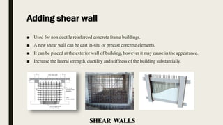 Retrofitting of concrete structure | PPTX