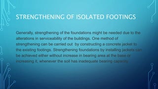 Retrofitting of rcc structures | PPTX