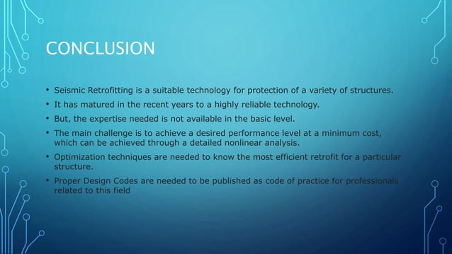 Retrofitting of rcc structures | PPTX