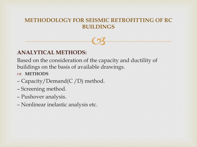 Retrofitting case study of RCC structure | PPTX | Civil Engineering ...