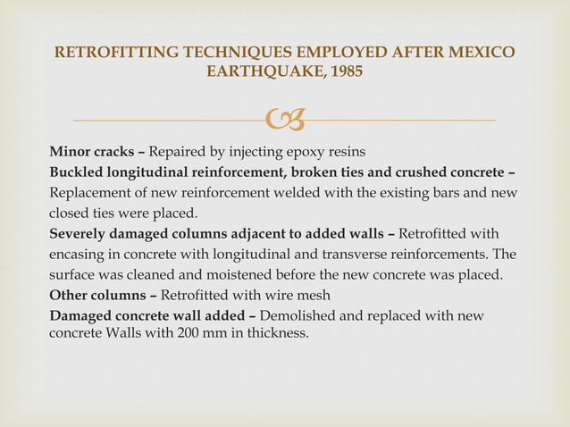 Retrofitting case study of RCC structure | PPTX | Civil Engineering ...