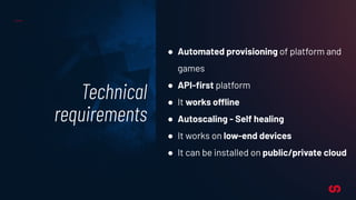 Retro gaming machine made with Javascript and Kubernetes | PPT
