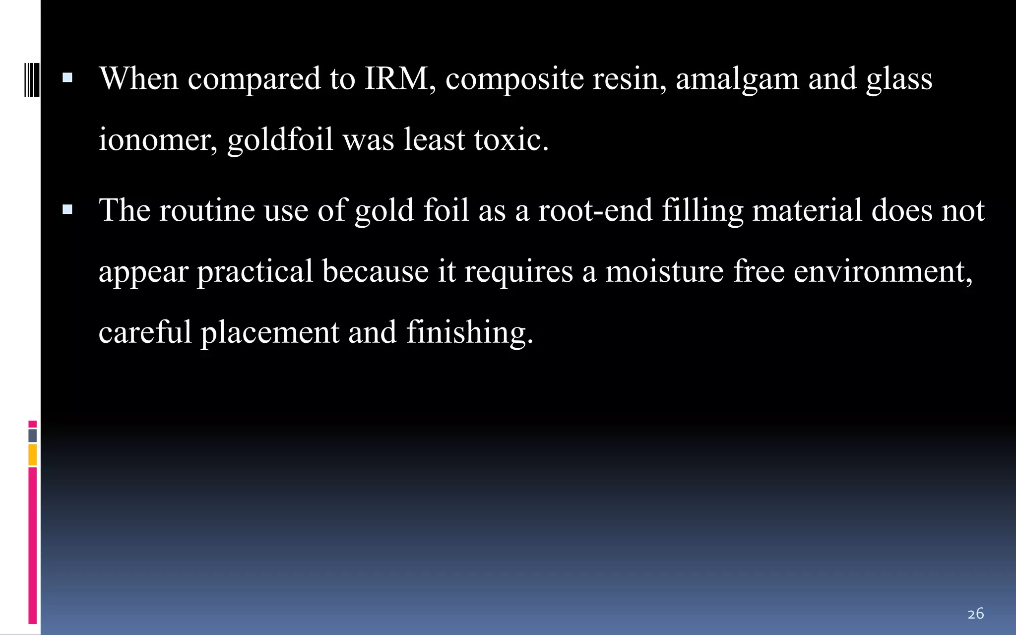 Retrograde filling materials | PPTX