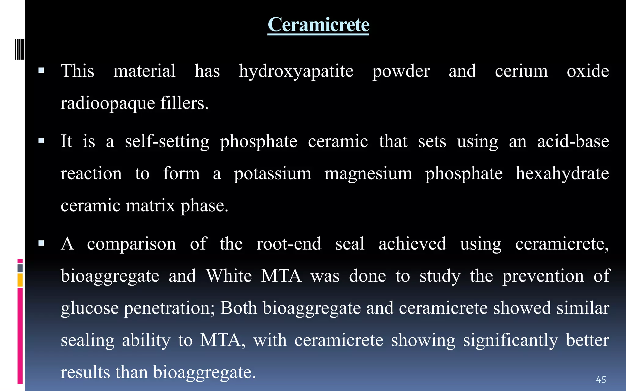 Retrograde filling materials | PPTX