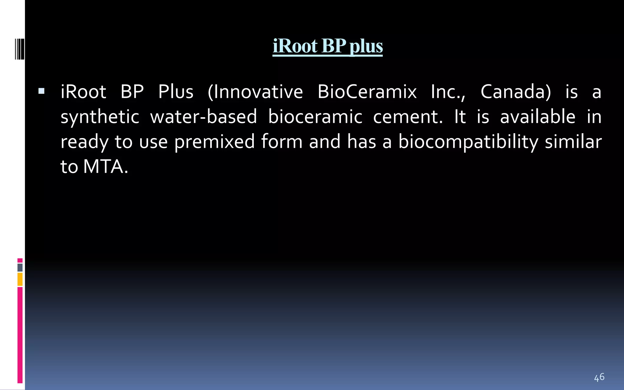 Retrograde filling materials | PPTX