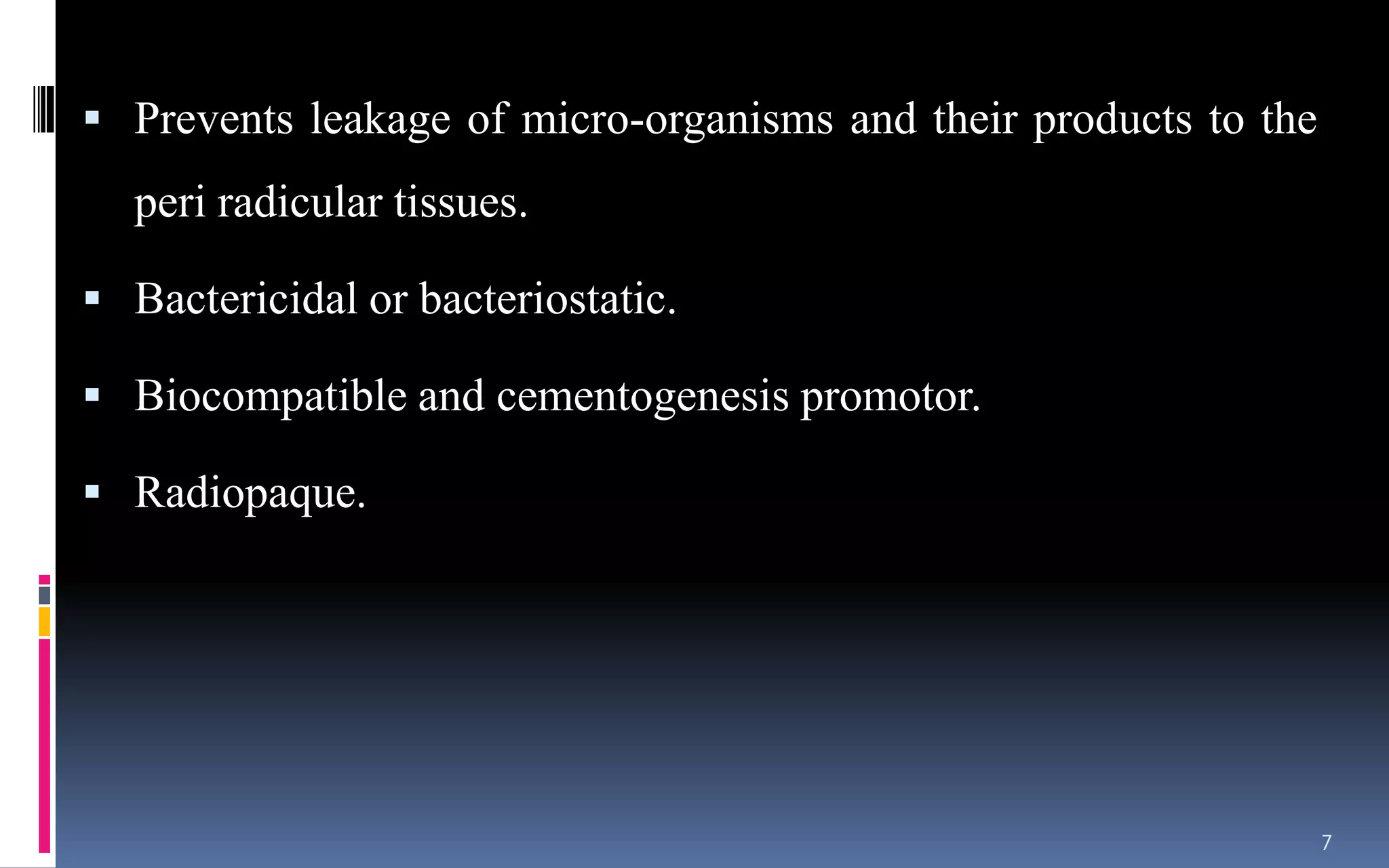 Retrograde filling materials | PPTX