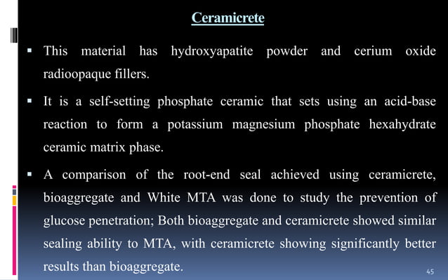Retrograde filling materials | PPTX