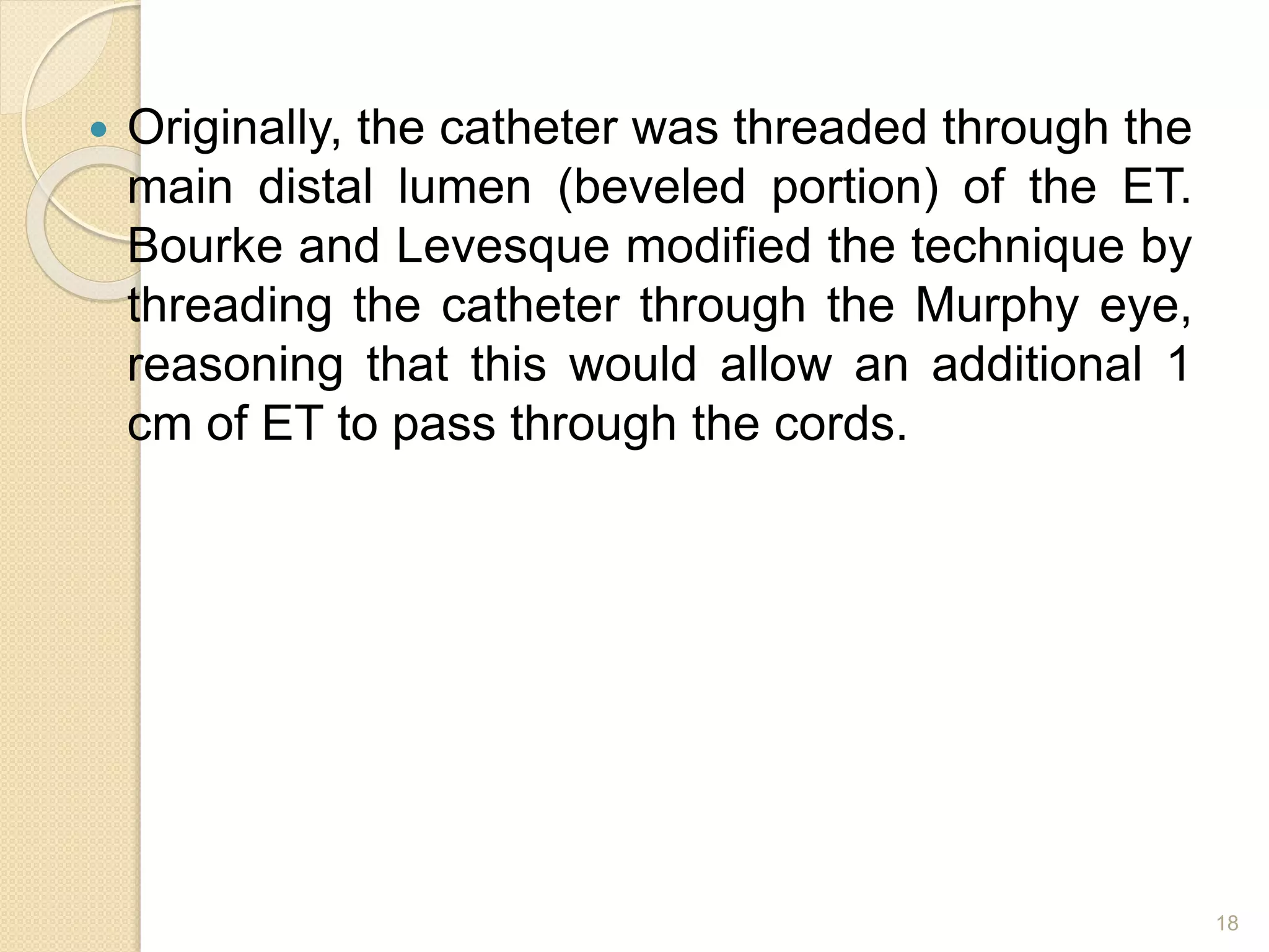 Retrograde intubation | PPTX