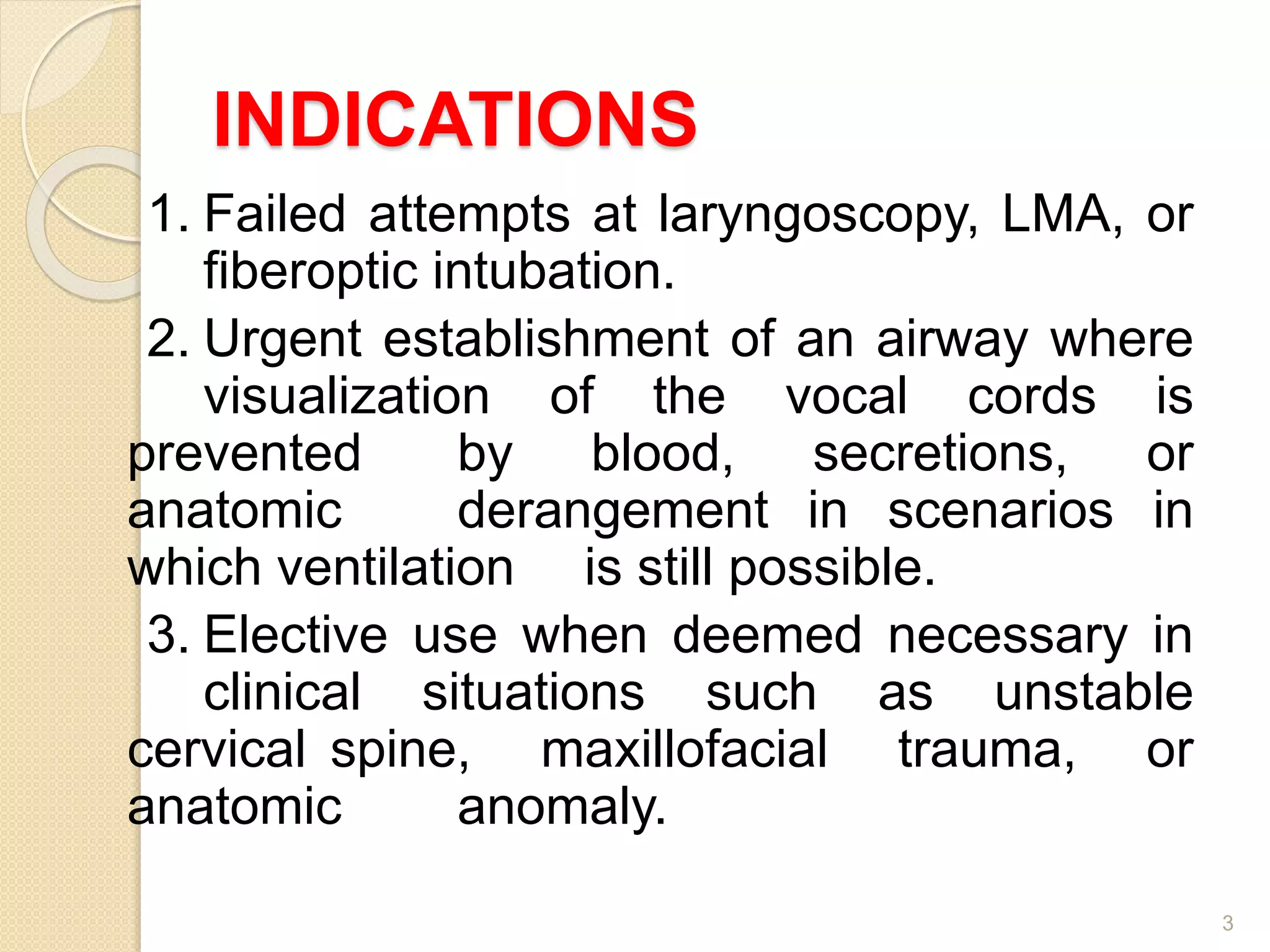 Retrograde intubation | PPTX