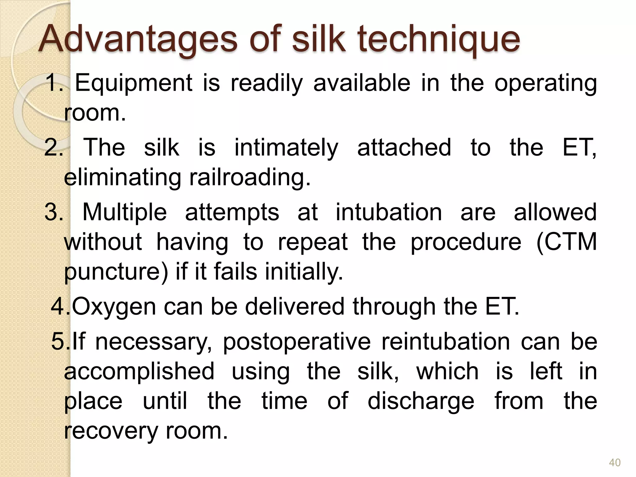 Retrograde intubation | PPTX