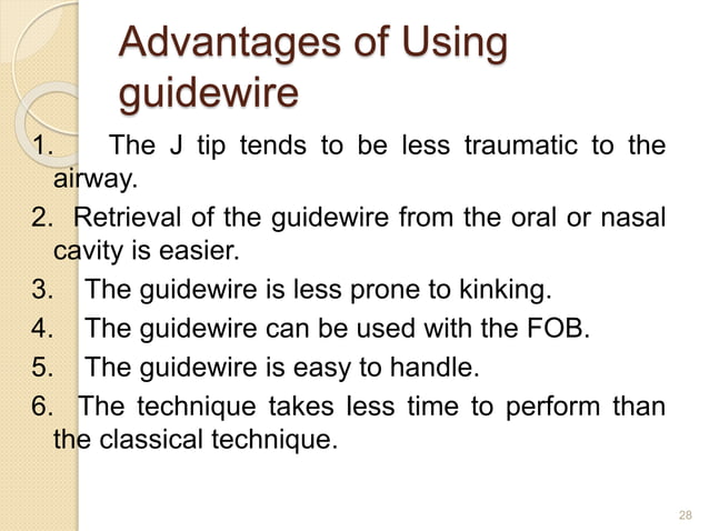 Retrograde intubation | PPTX | First Aid | Injuries