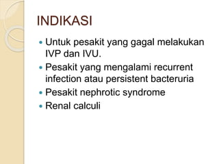 Retrograde pyelogram | PPTX