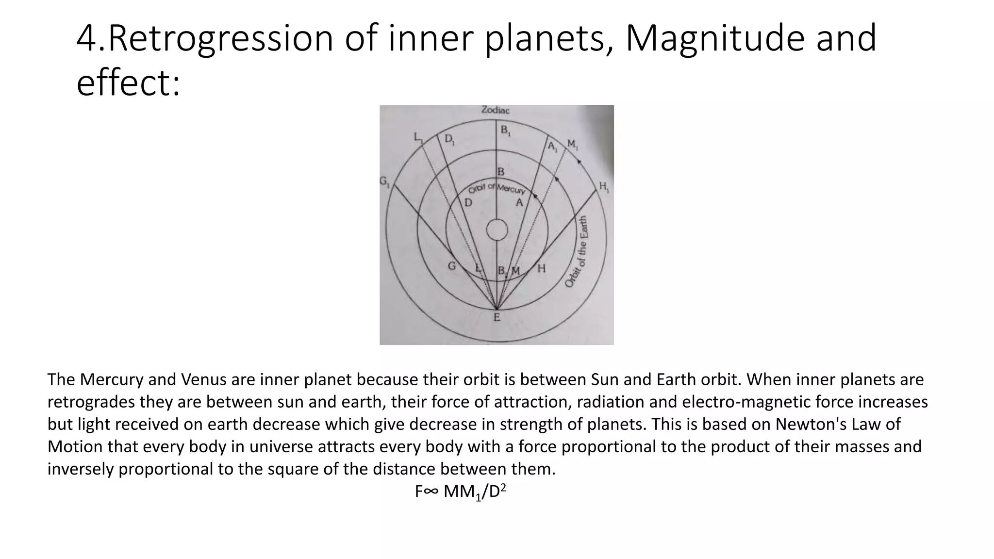 Retrogression of planets | PPTX