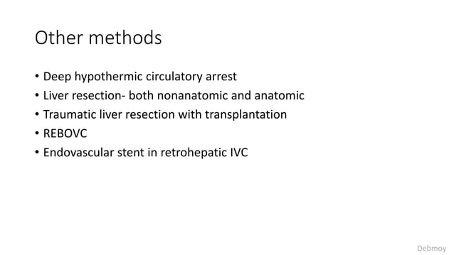 Retrohepatic IVC Injuries Evaluation and Assessment.pptx