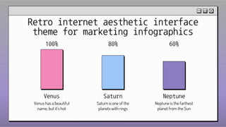 Retro Internet Aesthetic Interface Theme for Marketing Infographics by ...