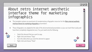 Retro Internet Aesthetic Interface Theme for Marketing Infographics by ...