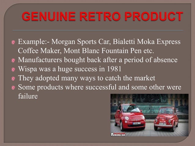 Retro marketing | PPTX | Style & Fashion