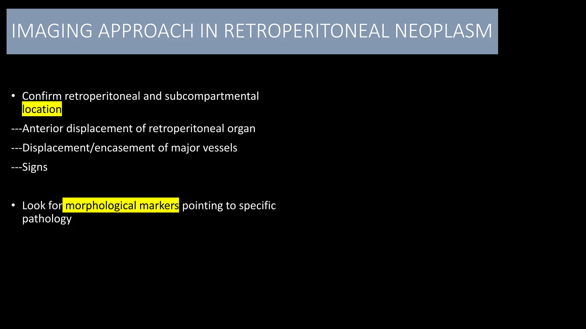 retroperitoneal mass and retroperitoneal anatomy | PPTX