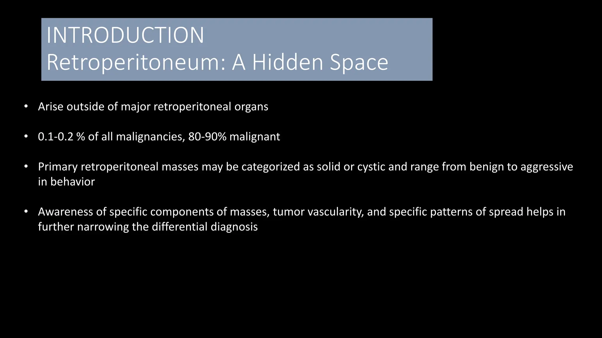 retroperitoneal mass and retroperitoneal anatomy | PPTX | Blood ...