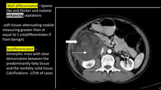 retroperitoneal mass and retroperitoneal anatomy | PPTX
