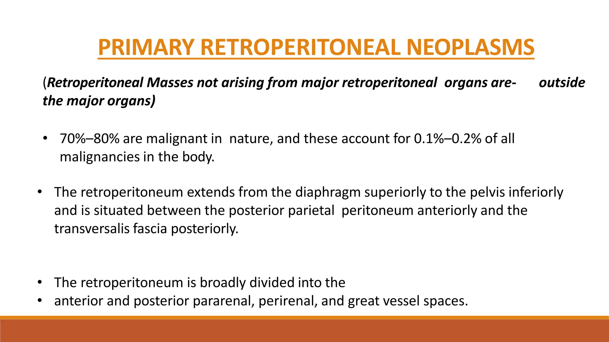 retroperitoneal masses.pptx