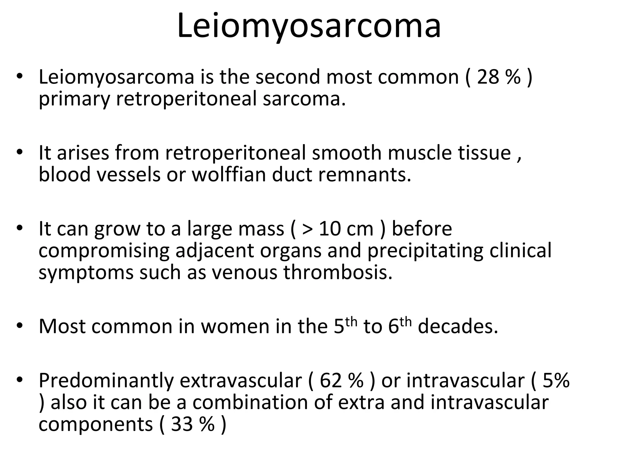 Retroperitoneal masses | PPTX