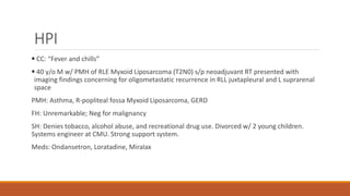 Retroperitoneal Sarcoma Case.pptx