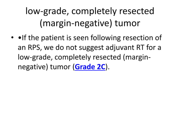 Retroperitoneal soft tissue sarcomas (rps) | PPTX | Cancer | Diseases ...
