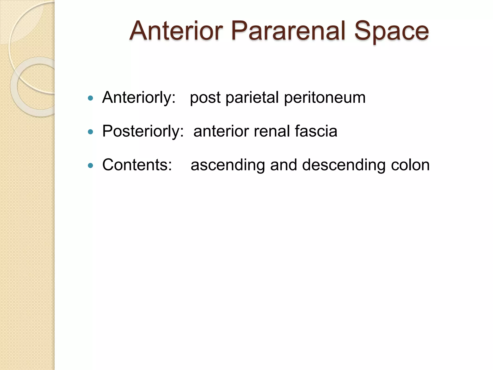 Retroperitoneal Space of the Kidney.pptx