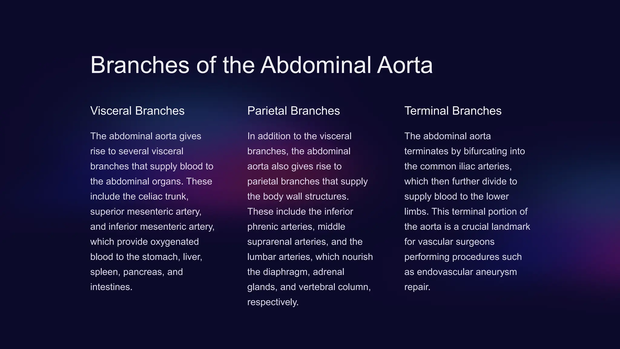 Clinical anatomy of the retroperitoneal space. Vessels and nerves of ...