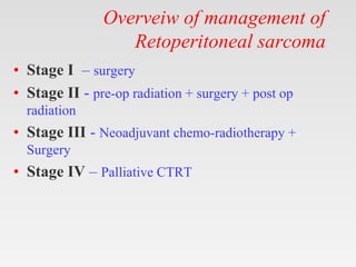 Retroperitoneal tumours.pptx | Cancer | Diseases and Conditions