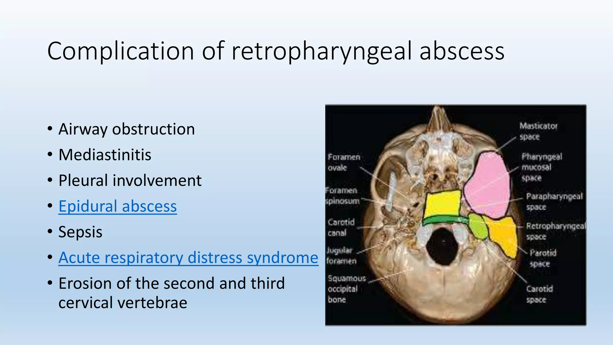 Retropharyngeal space | PPTX