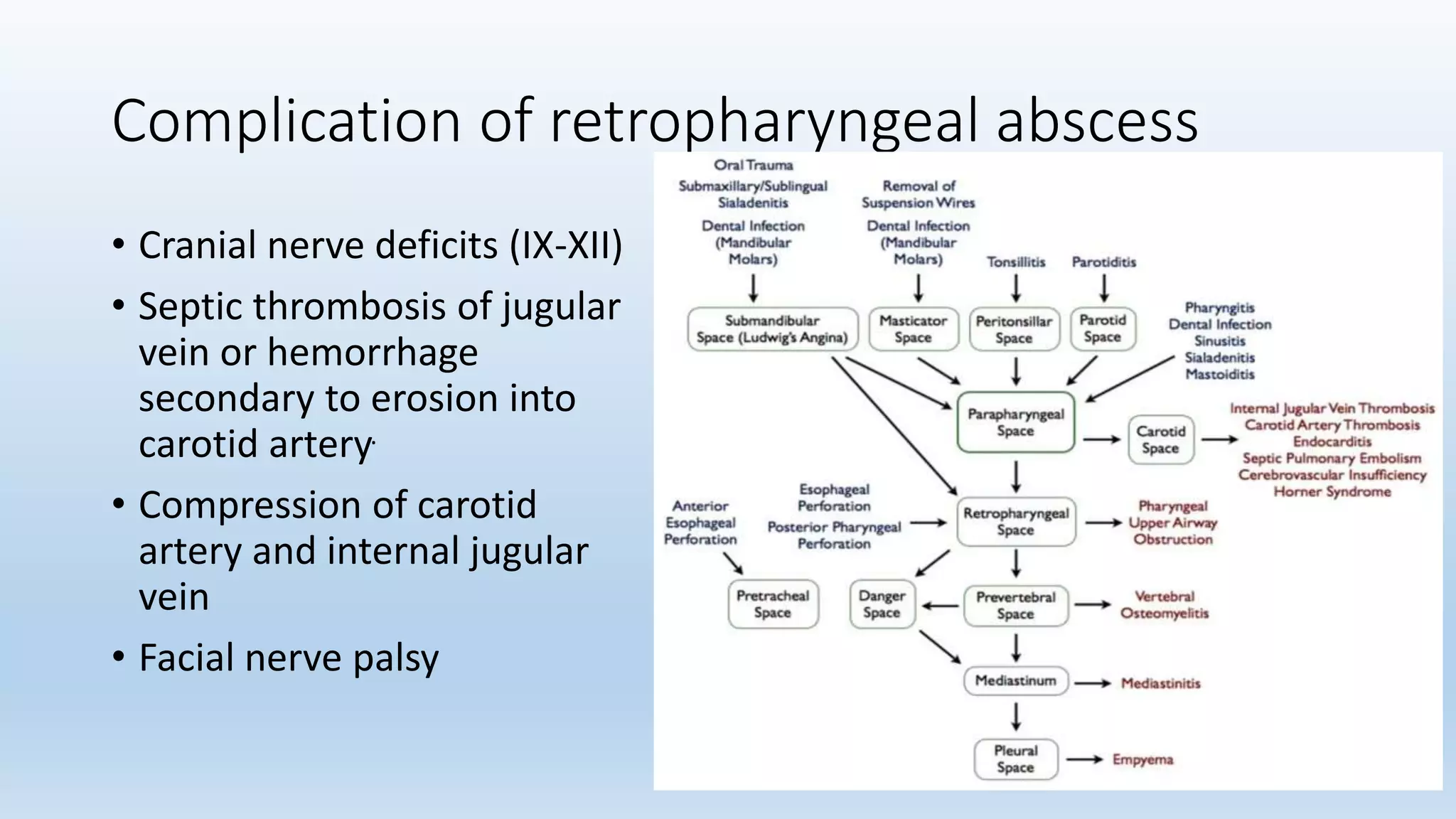 Retropharyngeal space | PPTX