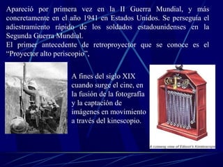 Retroproyector | PPT