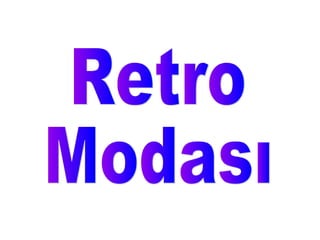 Retro slayt | PPT