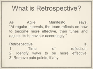 What is a Retrospective? | PPT | Free Download