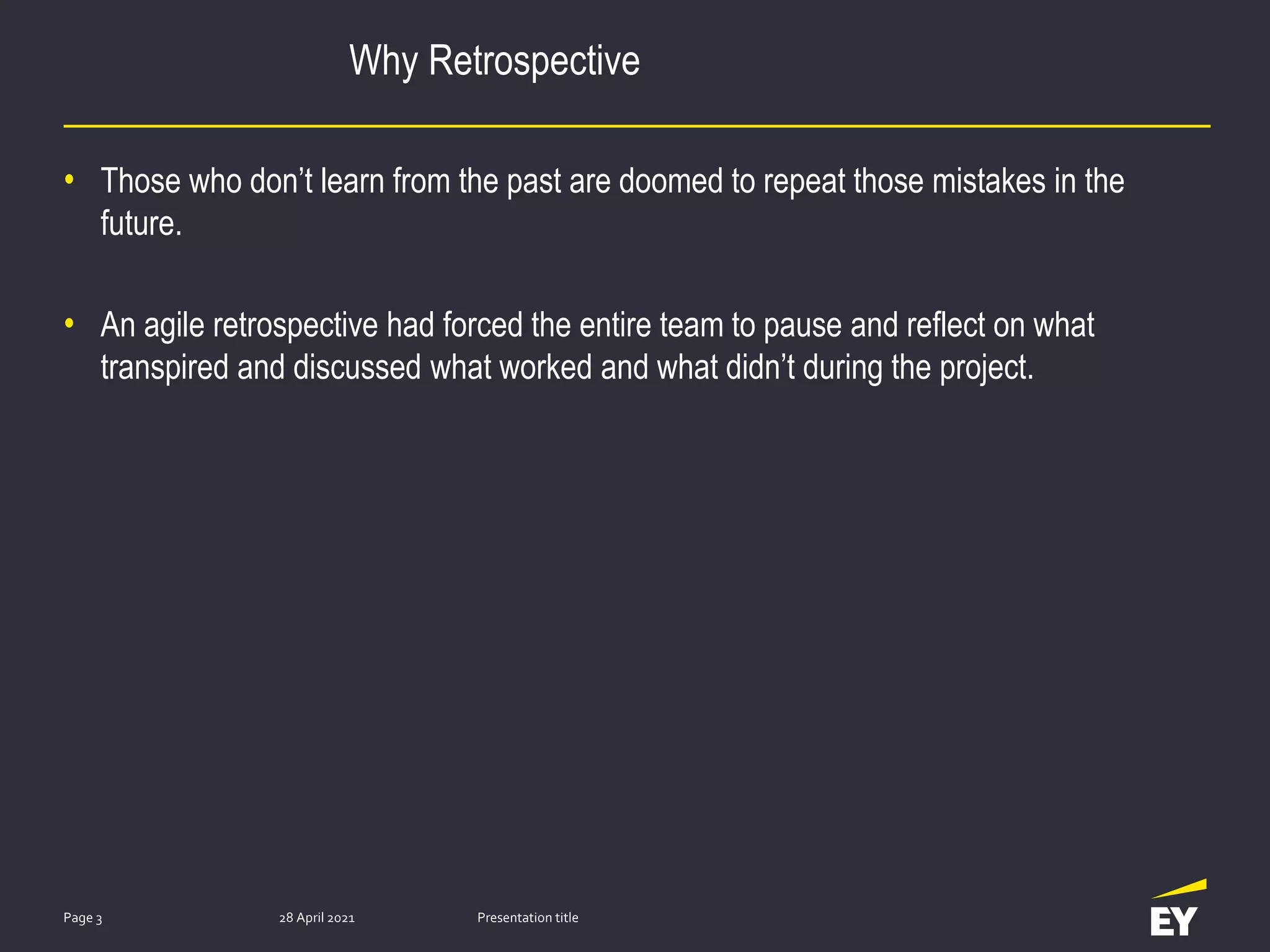 Retrospective | PPT