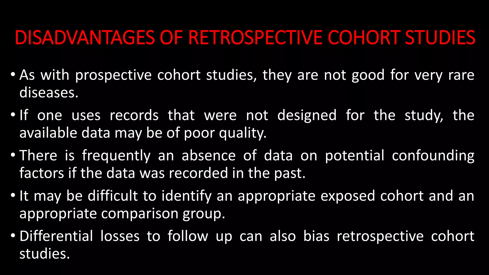 Study Design - Retrospective cohort study | PPTX