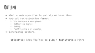 Retrospectives - looking back to move forward | PPTX