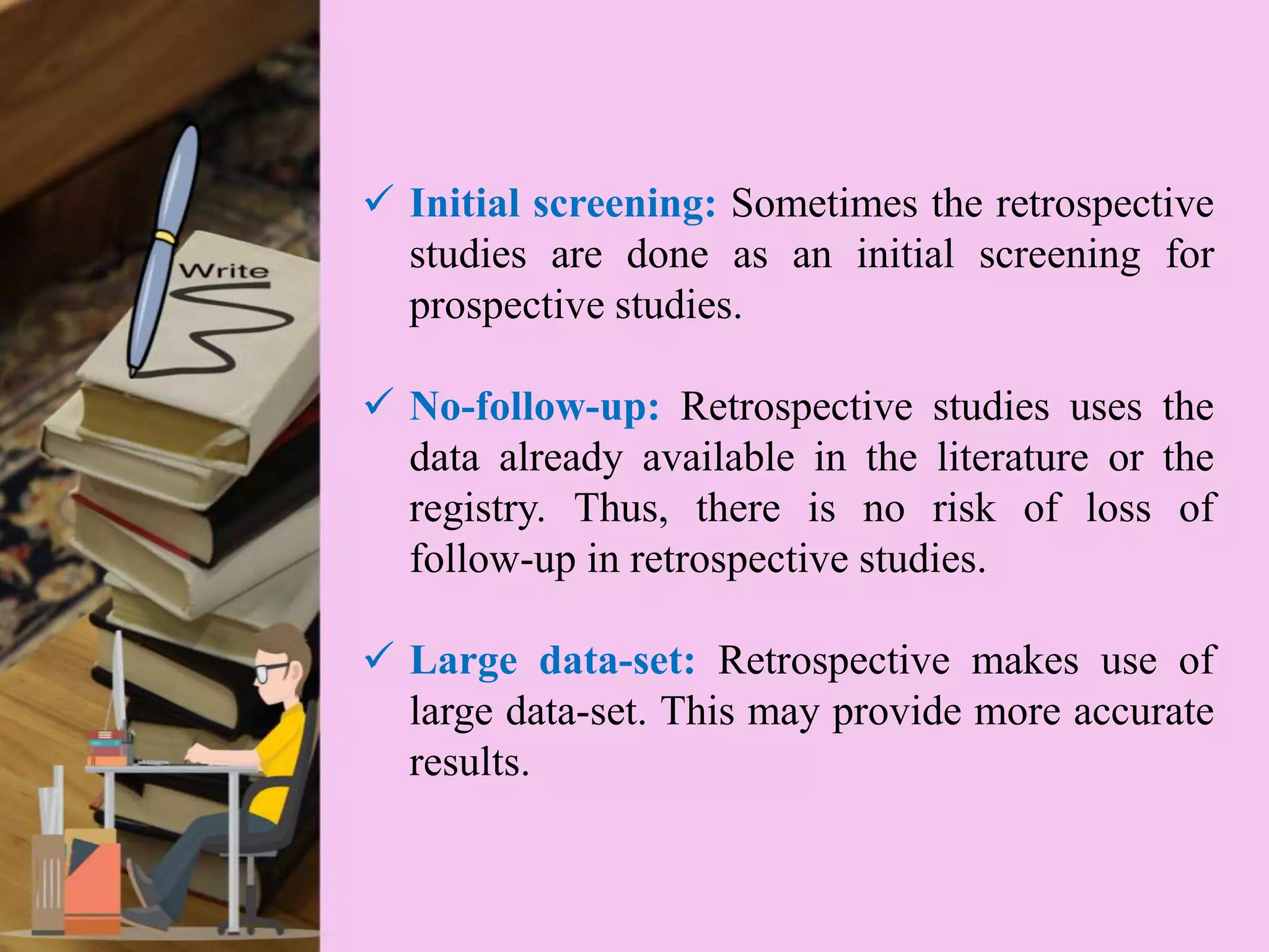 Retrospective vs Prospective Study | PPTX