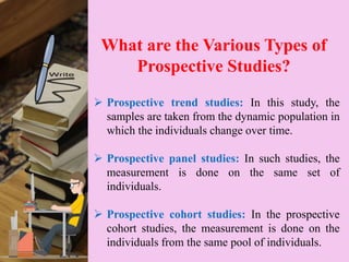 Retrospective vs Prospective Study | PPTX