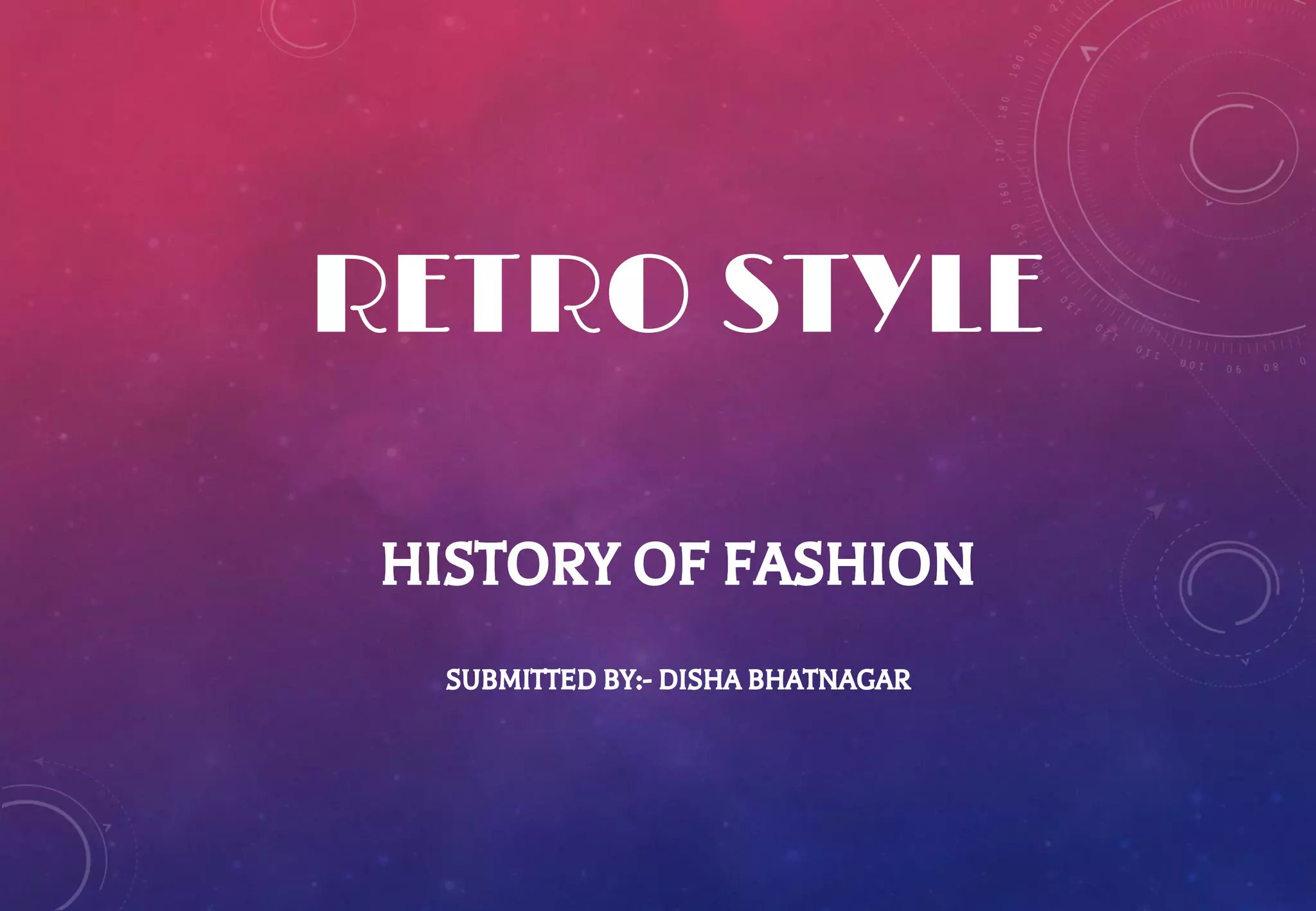 Retro style | PPT