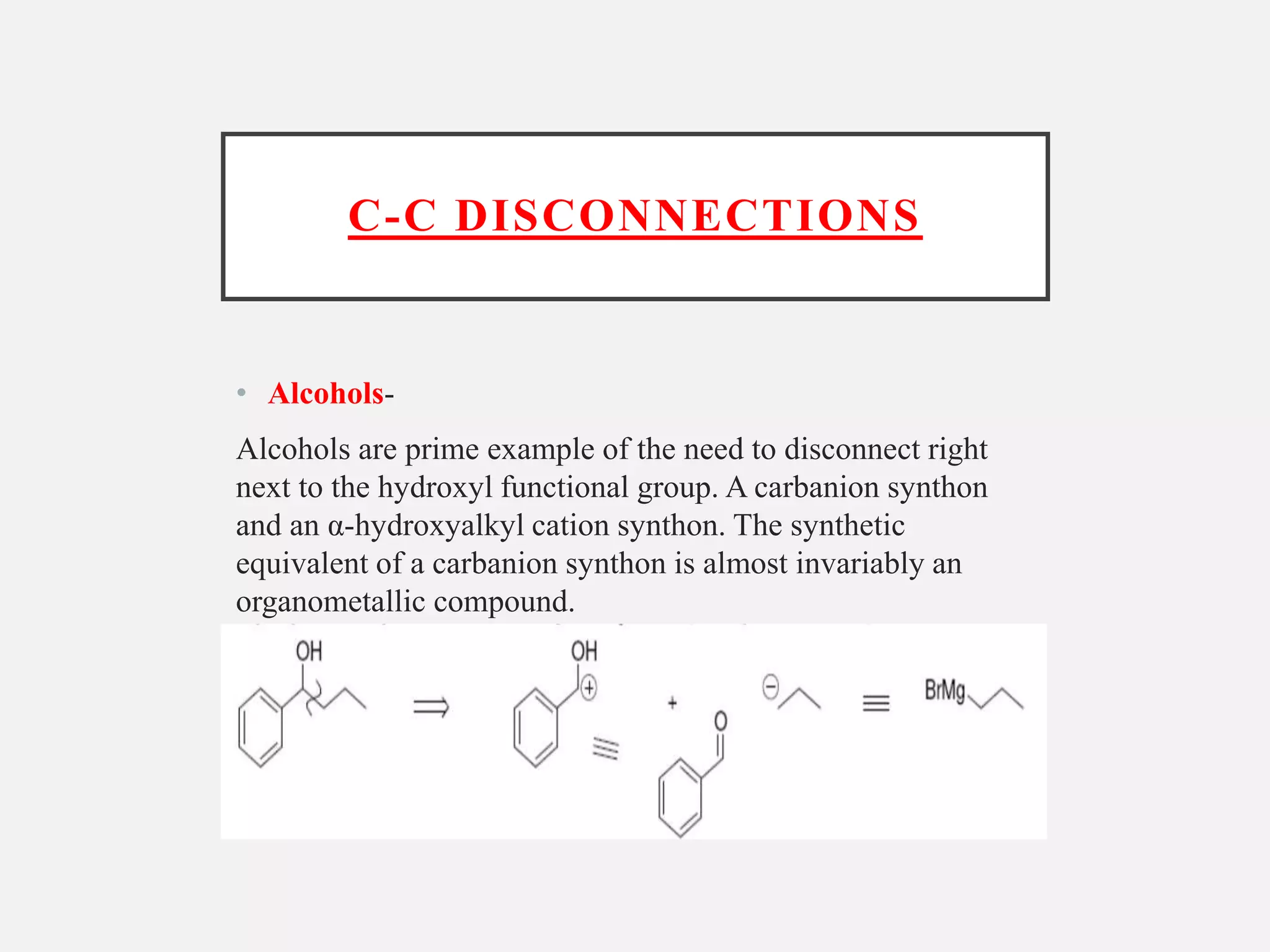 Retrosynthes analysis and disconnection approach | PPTX