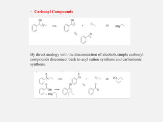 Retrosynthes analysis and disconnection approach | PPTX