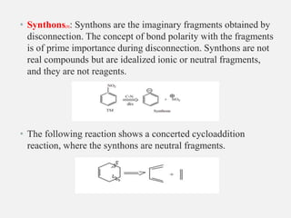 Retrosynthes analysis and disconnection approach | PPTX