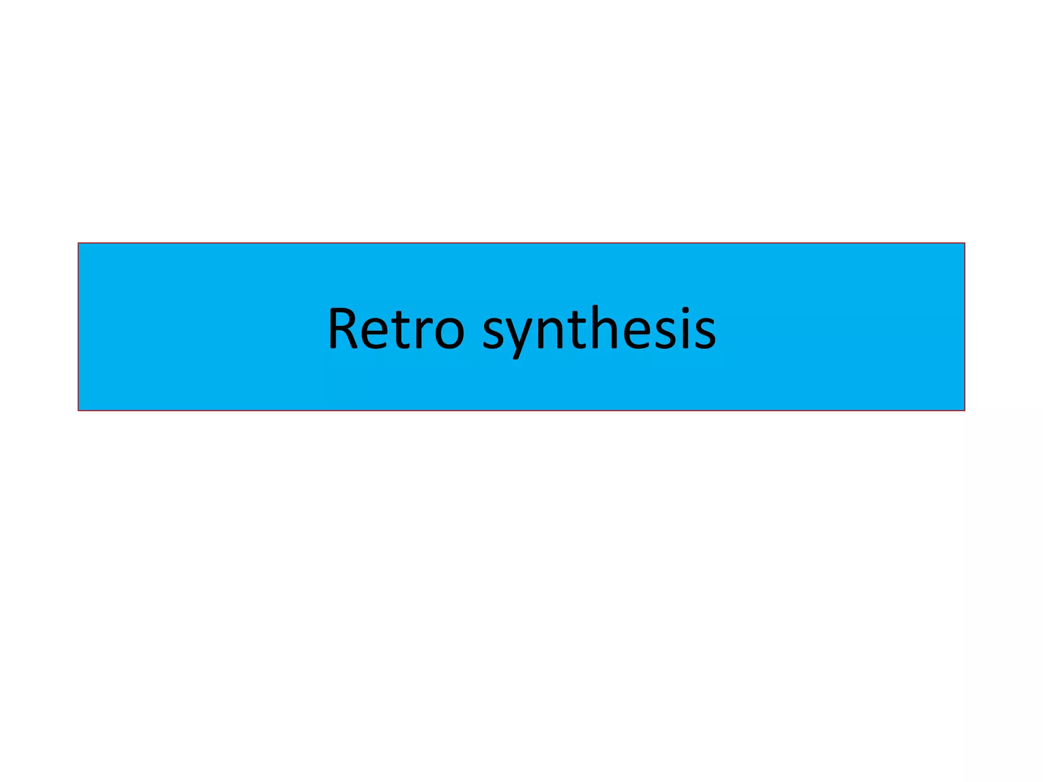 Retro synthesis | PPTX