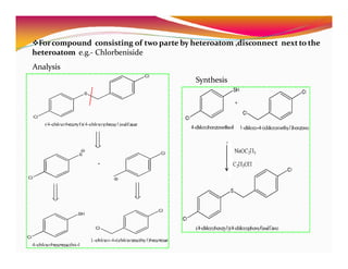 Retrosynthesis or the discconection approach | PPTX
