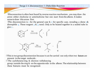 Retrosynthesis or the discconection approach | PPTX